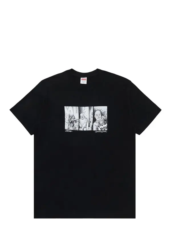 Supreme Mister Cartoon Pow Tee - Black