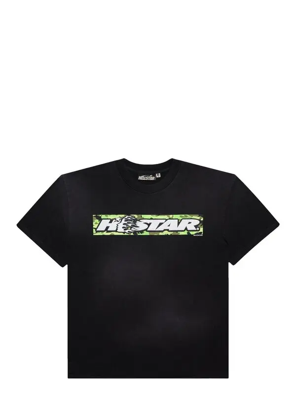 HELLSTAR Box Logo T-shirt - Black
