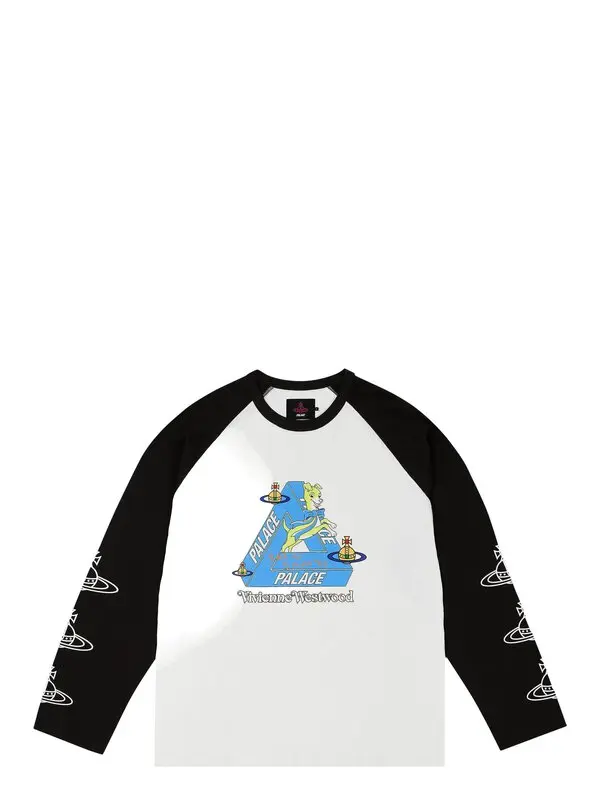 PALACE X Vivienne Westwood Raglan Long-sleeve - White