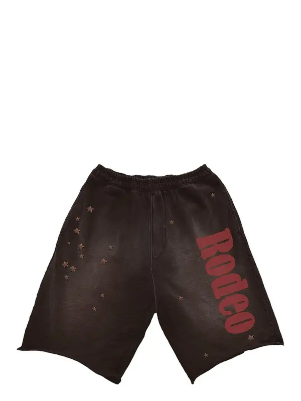CACTUS JACK BY TRAVIS SCOTT X Sp5der Days Before Rodeo Shorts - Brown
