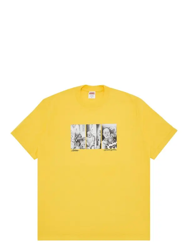 Supreme Mister Cartoon Pow Tee - Yellow