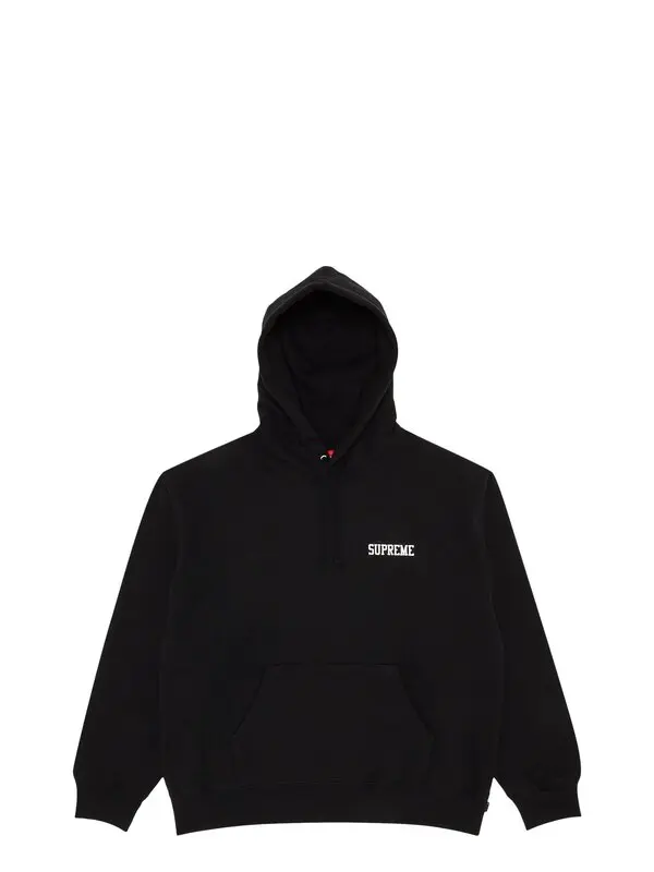 Supreme On God Hooded Sweatshirt - Black