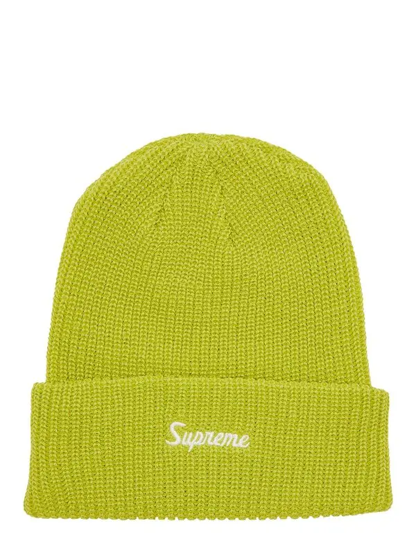 Supreme Loose Gauge Beanie - Green