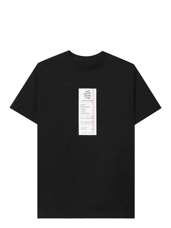 ANTI SOCIAL SOCIAL CLUB Read Receipts Tee - Black