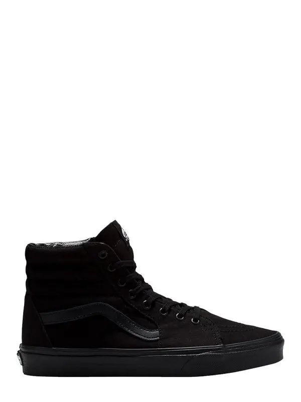 VANS Sk8-hi Wide Canvas Sneakers - Black