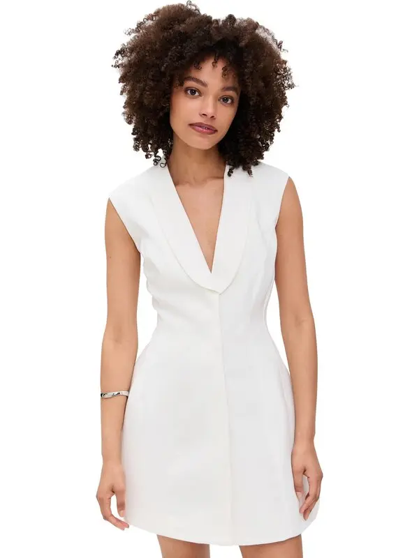 Bardot Destene Hourglass Mini Dress - Orchid Wht