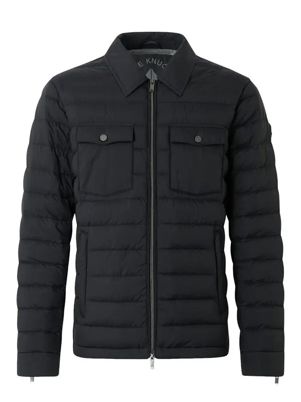 Moose Knuckles Ashton Quilted Overshirt - Black