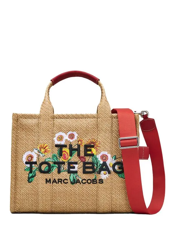 Marc Jacobs Medium Embroidered Tote - Natural