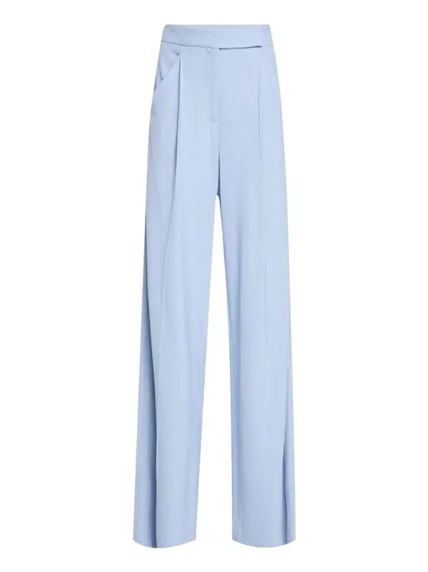 Veronica Beard Marbeau Wide-leg Pants - Blue