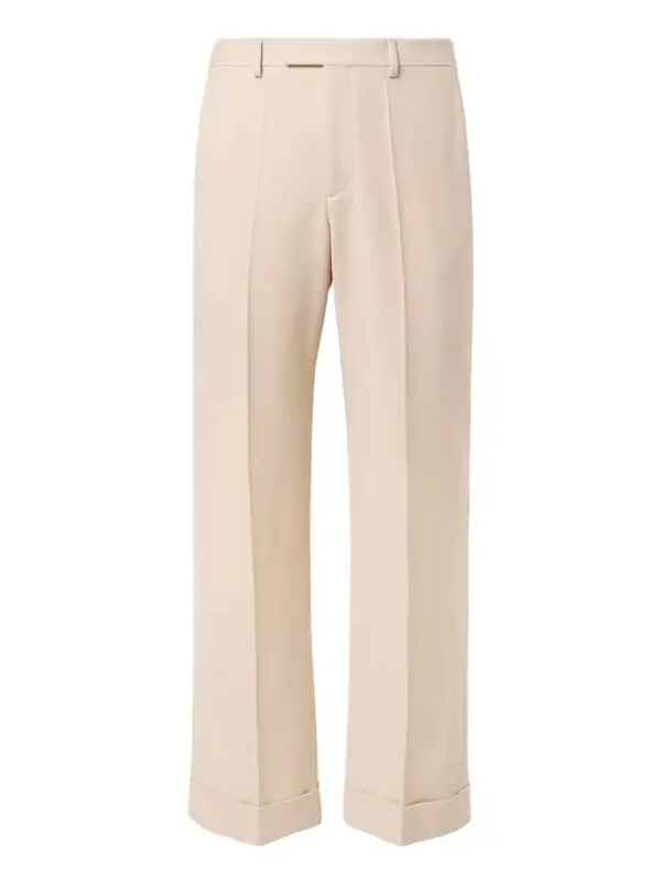 Valentino Garavani Virgin Wool Suit Pants - Yellow