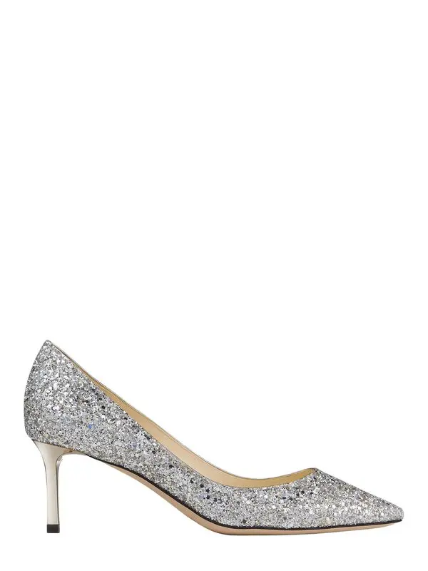 JIMMY CHOO Romy 60 Pumps - Silver