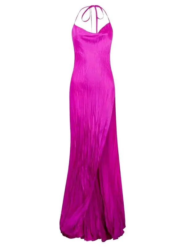 Roberto Cavalli V-neck Dress - Pink