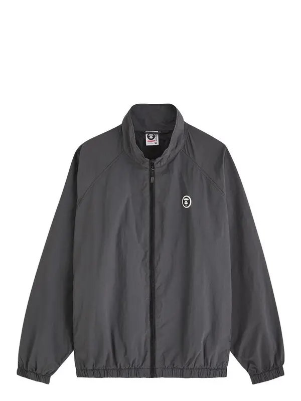 AAPE Logo Shell Track Jacket - Black