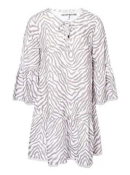 Heidi Klein Oracabessa Printed Linen Kaftan - Prt-prt