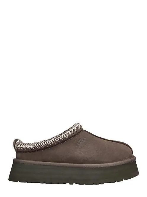UGG Tazz Suede Slippers - Dark Brown