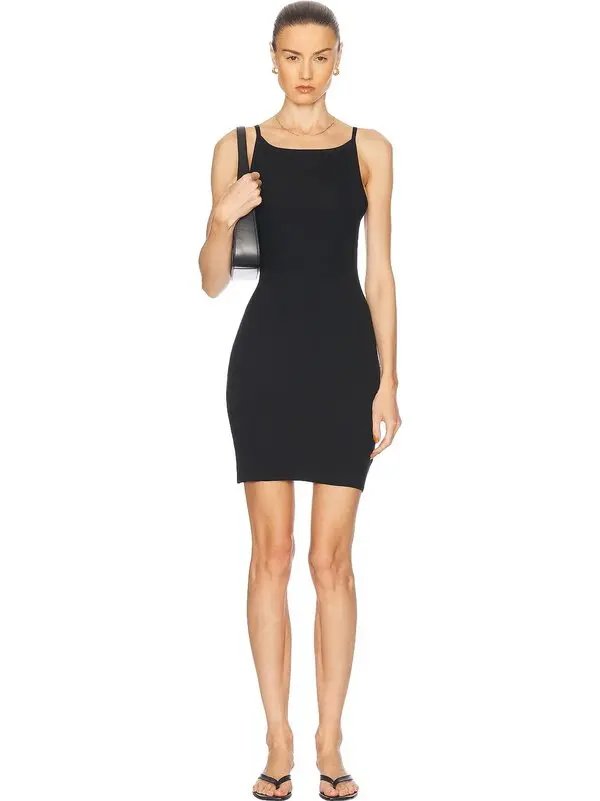 Eterne Iris Mini Dress - Black