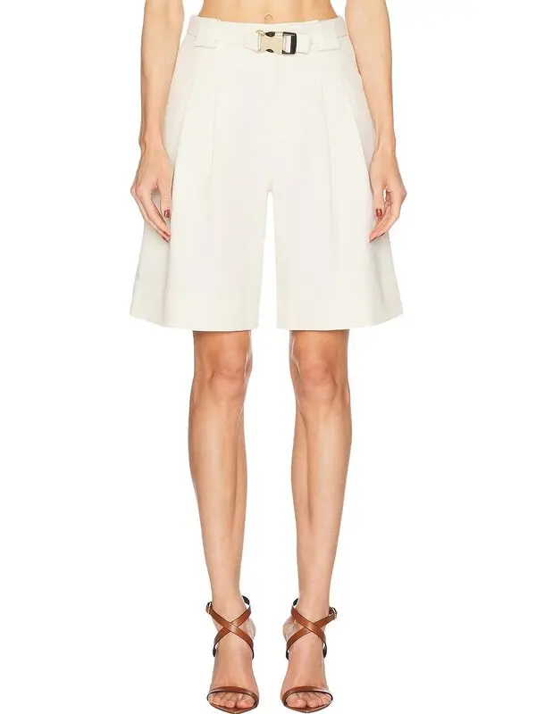 NICHOLAS Wide Leg Short - Ivory