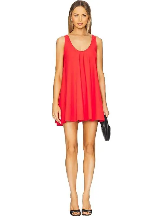 Bondi Born Avila Swing Mini Dress - Scarlet