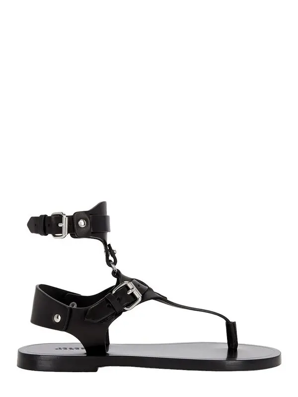 Isabel Marant Eveen Sandal - Black