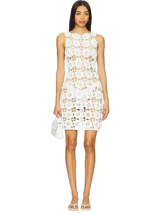 ELLIATT Elise Mini Dress - Ivory