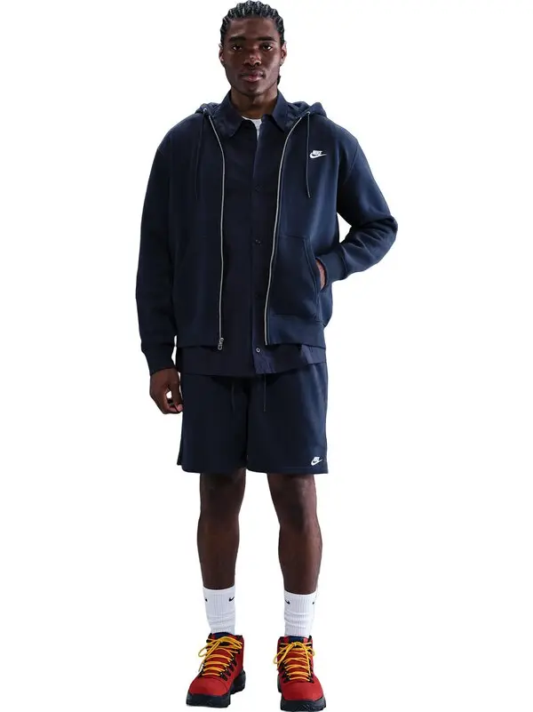 Nike Club French Terry Flow Shorts - Blue