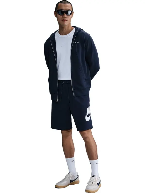 Nike Club French Terry Alumni Shorts - Blue