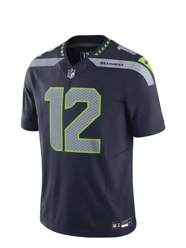 Nike 12th Fan Seattle Seahawks Dri-fit Nfl Limited Football Jersey - Blue