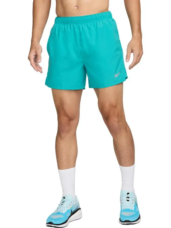 Nike Challenger Dri-fit 5" Brief-lined Running Shorts - Green