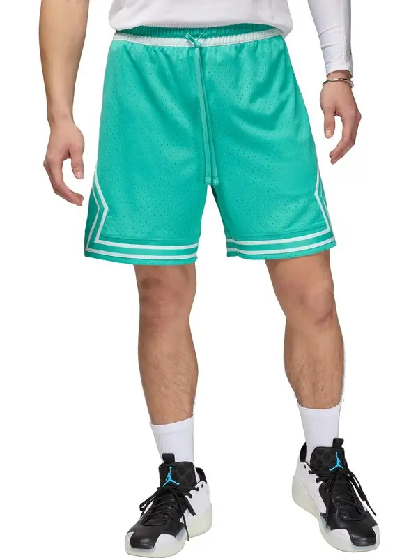 JORDAN Sport Dri-fit Mesh Diamond Shorts - Green