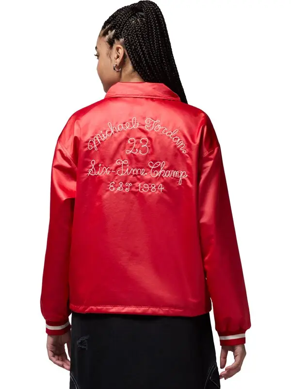 JORDAN Coaches Jacket - Red