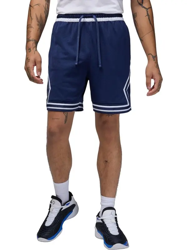 JORDAN Sport Dri-fit Mesh Diamond Shorts - Blue