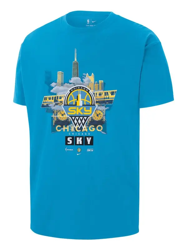 Nike Chicago Sky Wnba Max90 T-shirt - Blue