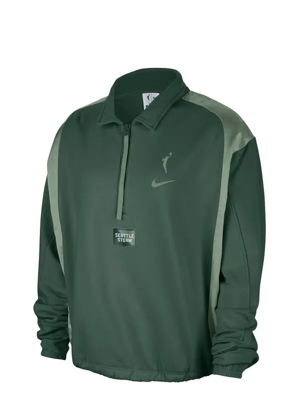 Nike Seattle Storm Wnba Fleece Top - Green