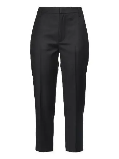 DONDUP Flannel Tapered Pants - Black