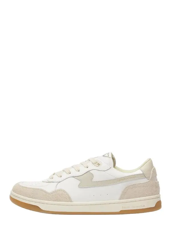 S.W.C STEPNEY WORKERS CLUB Pro Cup 01 S-strike Leather Sneaker - Spring White