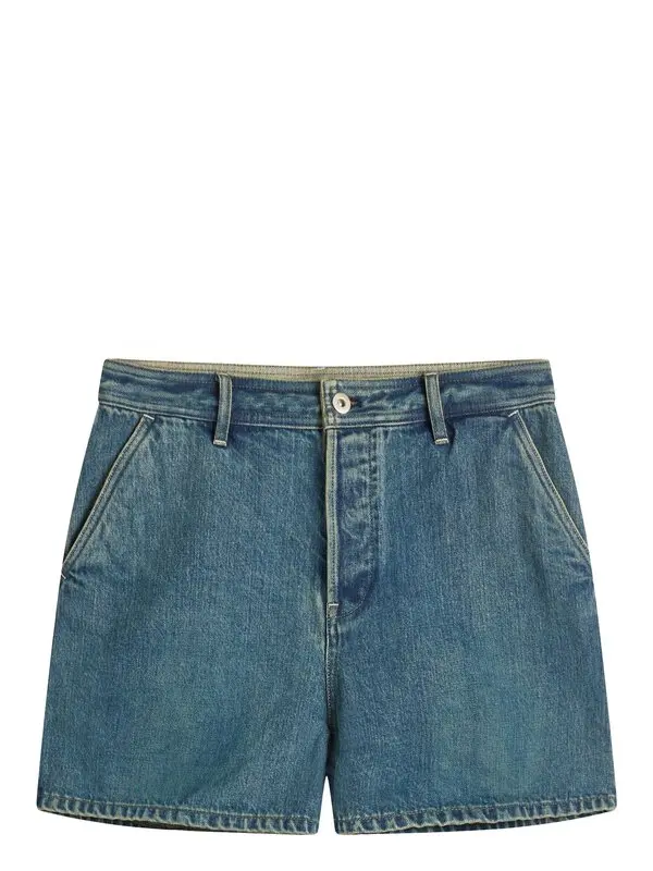 JIL SANDER Denim Shorts - Blue