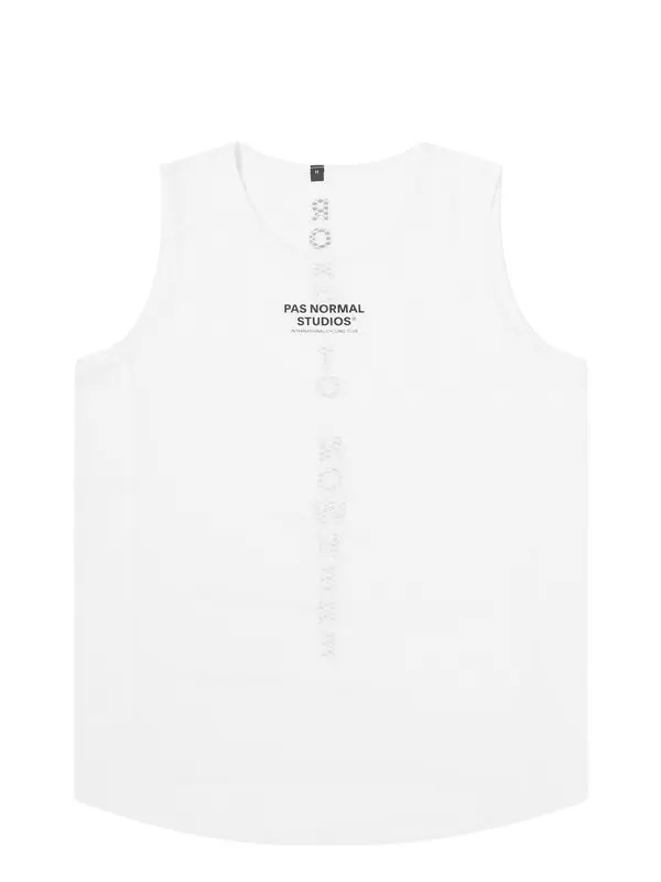 PAS NORMAL STUDIOS Sleeveless Base Layer - White