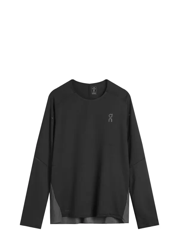On Performance Long Sleeve T-shirt - Black/eclipse