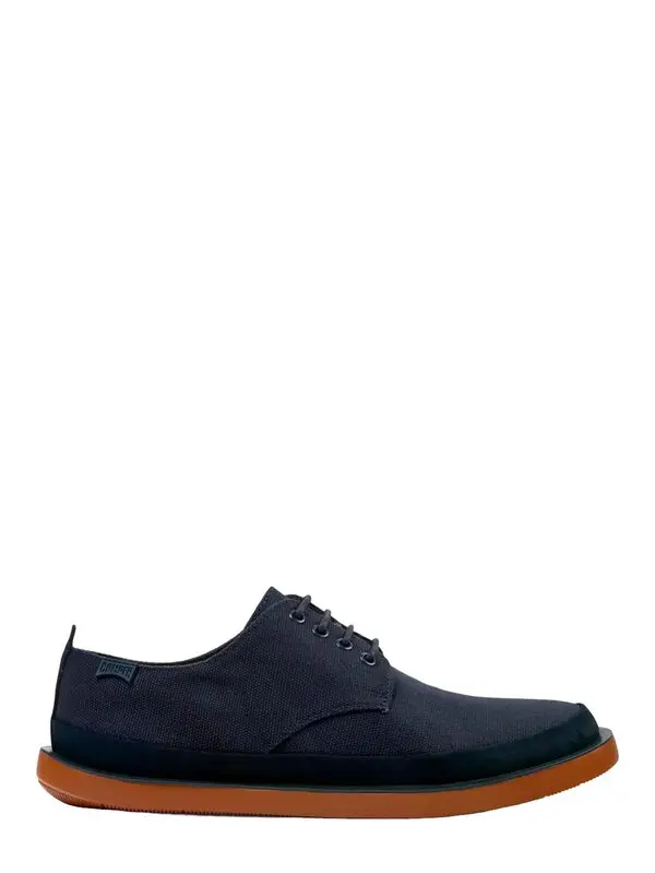 Camper Wagon Derby Shoes - Blue