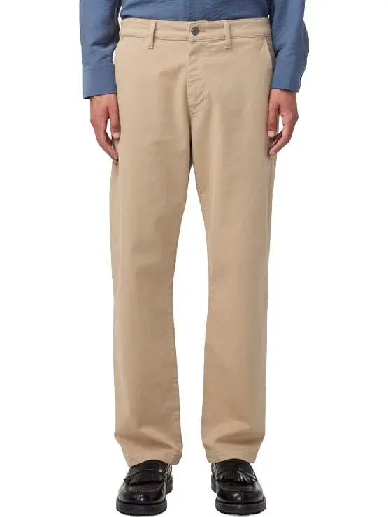 Nn07 Aden 1923 Classic Fit Stretch Organic Cotton Chinos - Khaki Beige
