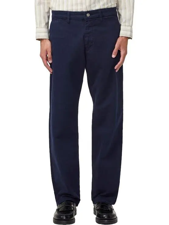 Nn07 Aden 1923 Classic Fit Stretch Organic Cotton Chinos - Navy Blue