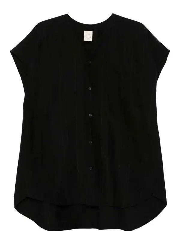 JAN JAN VAN ESSCHE V-neck Shirt - Black