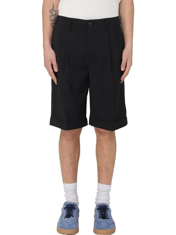 Barena Venezia Cuffed Shorts - Black