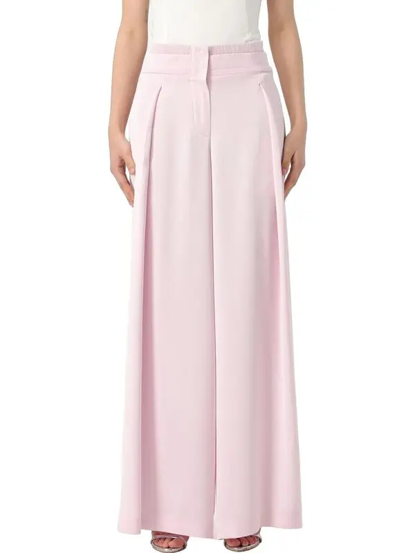 GENNY Wide Leg Trousers - Pink