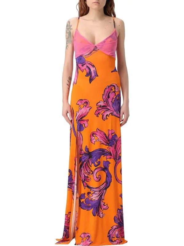 Versace Dress - Orange