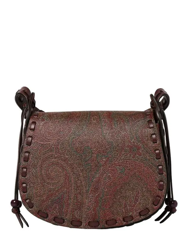 Etro Printed Shoulder Bag - Leather