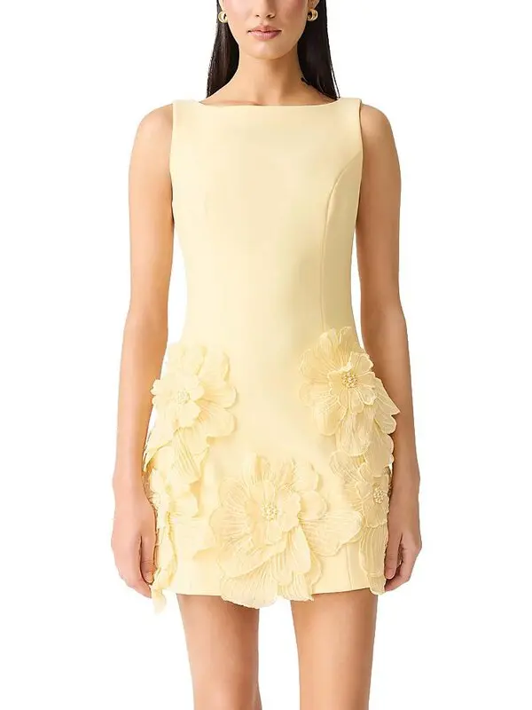 ELLIATT Janelle Mini Dress - Butter Yellow