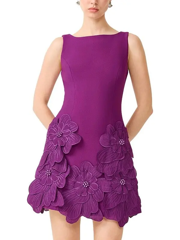 ELLIATT Janelle Mini Dress - Purple