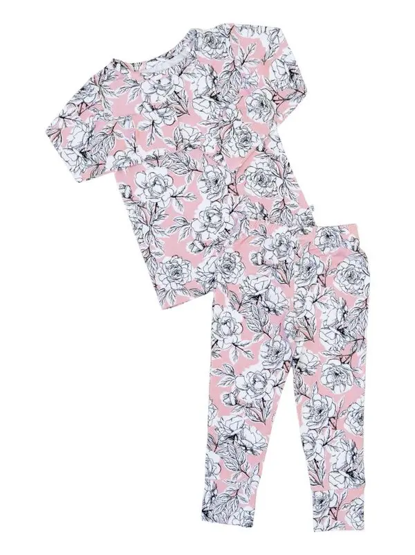LAREE + CO Allie 2-piece Long Sleeve Set - Floral