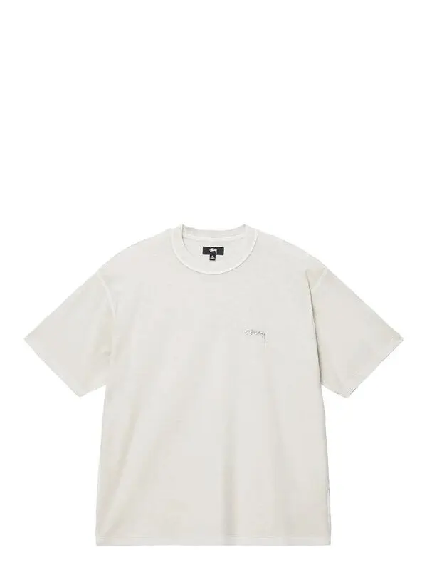 StÜssy Lazy Tee Shirt - Bone
